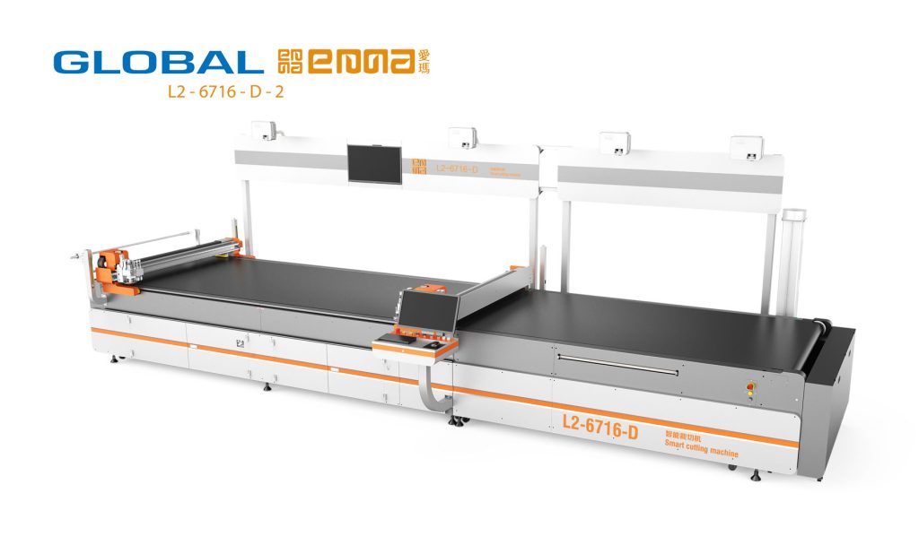 Emma L2-6716-D leather cnc cutting systems - Global International B.V.