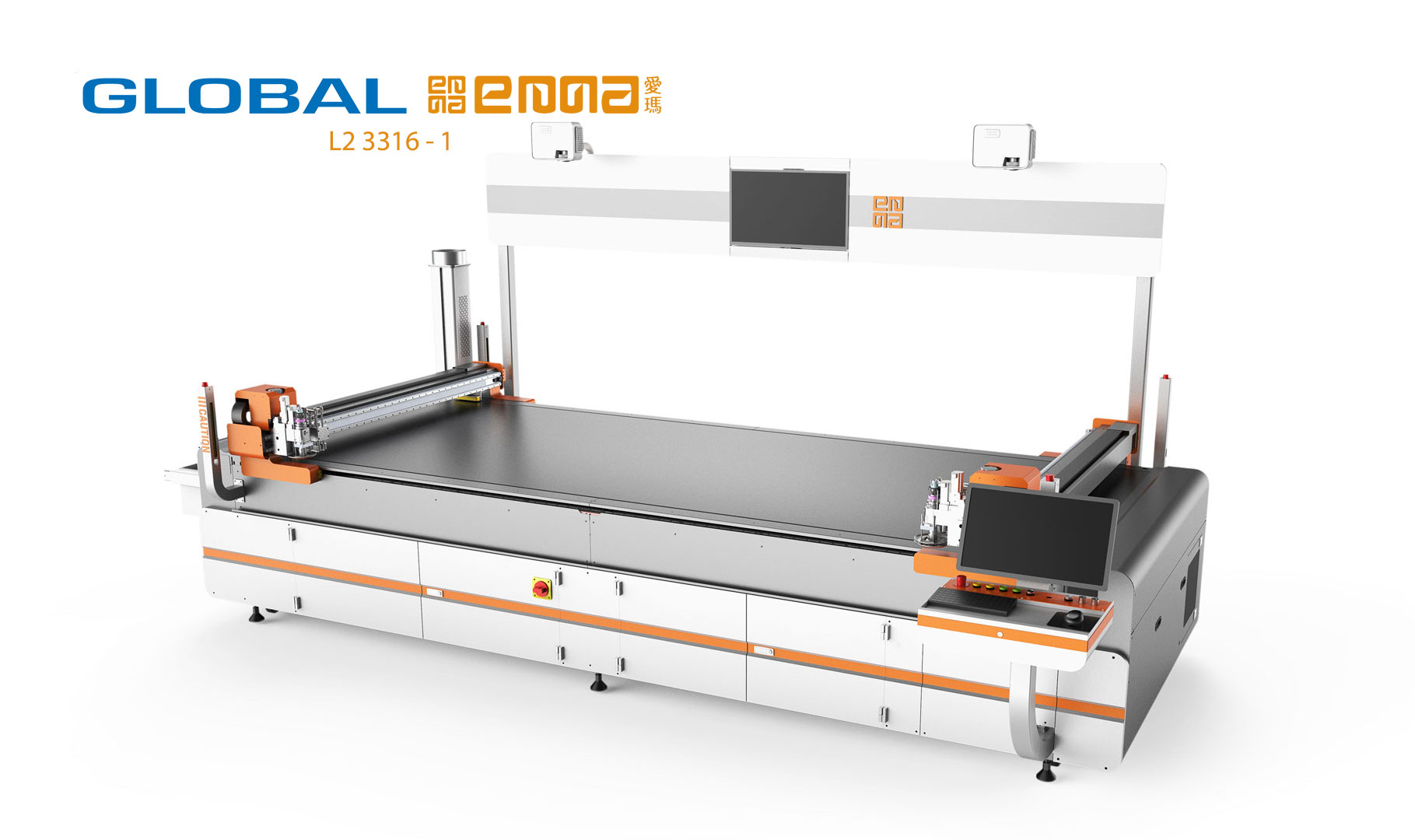 Emma L2-3316 leather cnc cutting systems - Global International B.V.